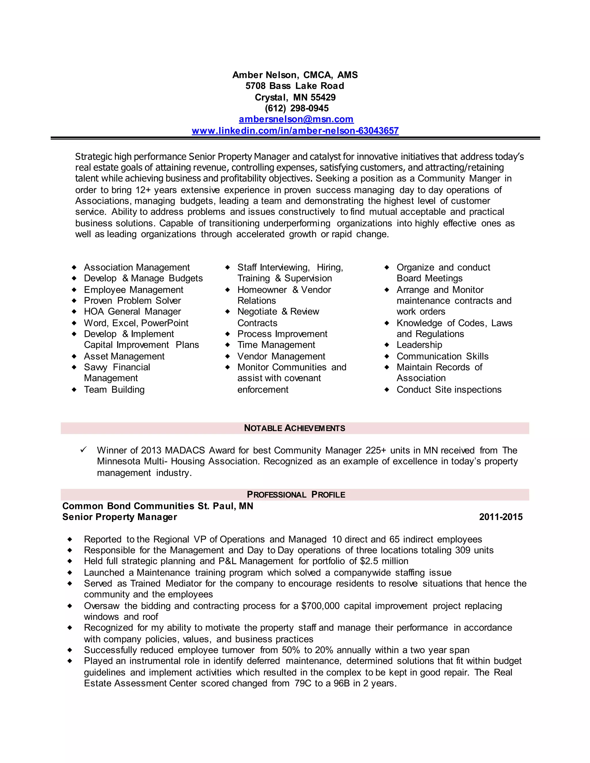 Amber_Nelson_community manager resume | PDF