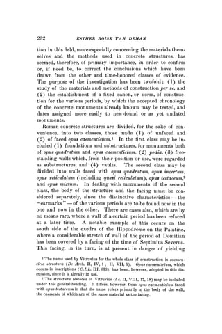 Methods Of Determining The Date Of Roman Concrete Monuments Esther Van ...