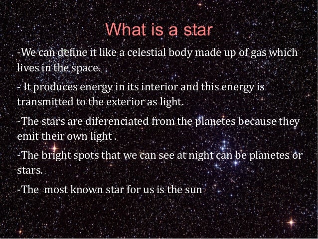 Stars And Their Meanings