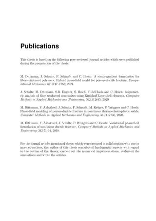 Multifield Modeling And Simulation Of Fiberreinforced Polymers Jonathan ...