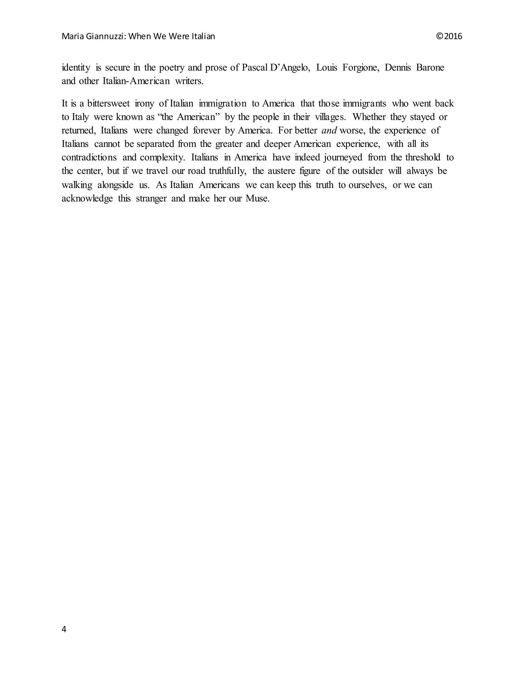 When We Were Italian - The Italian Voice January 21, 2016 | DOCX