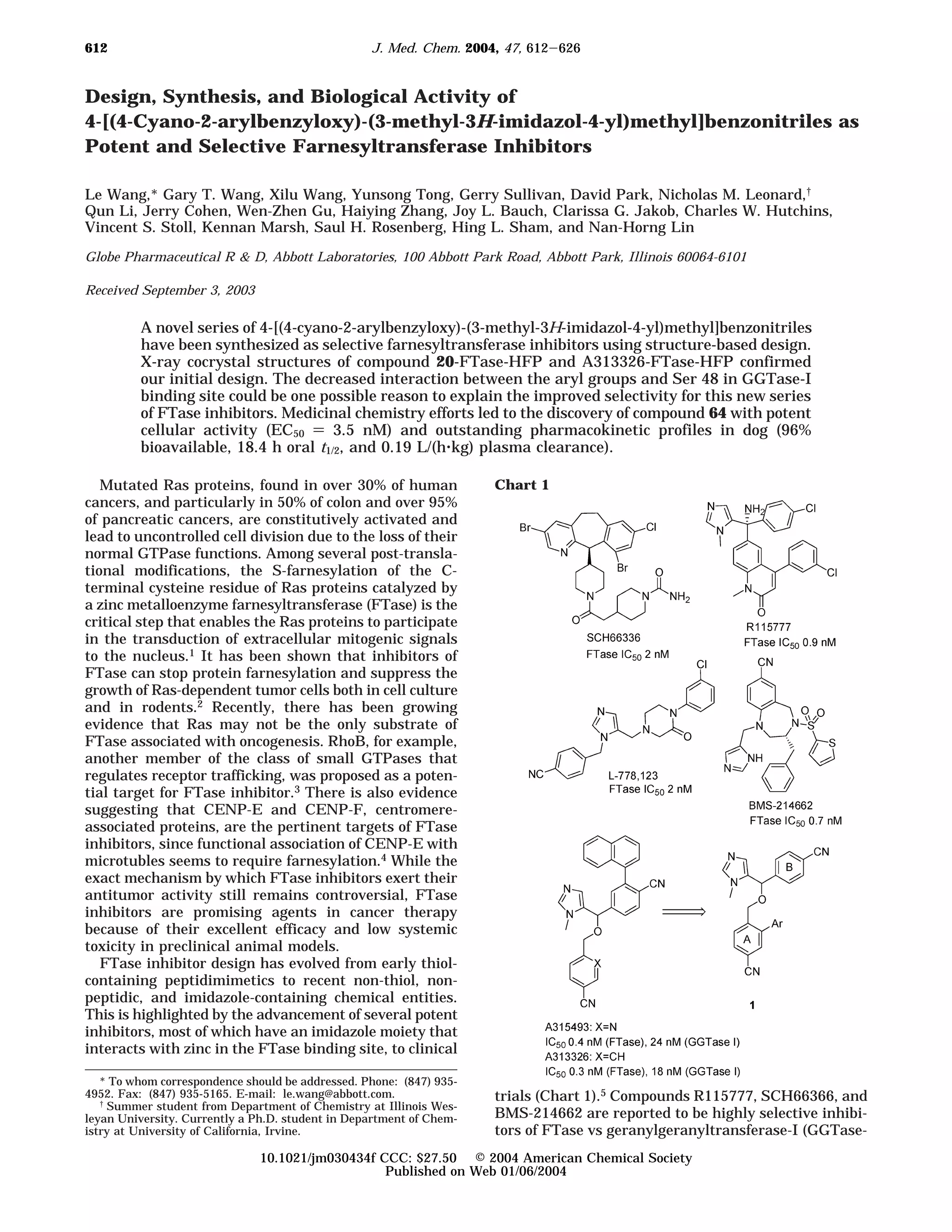 J med chem | PDF