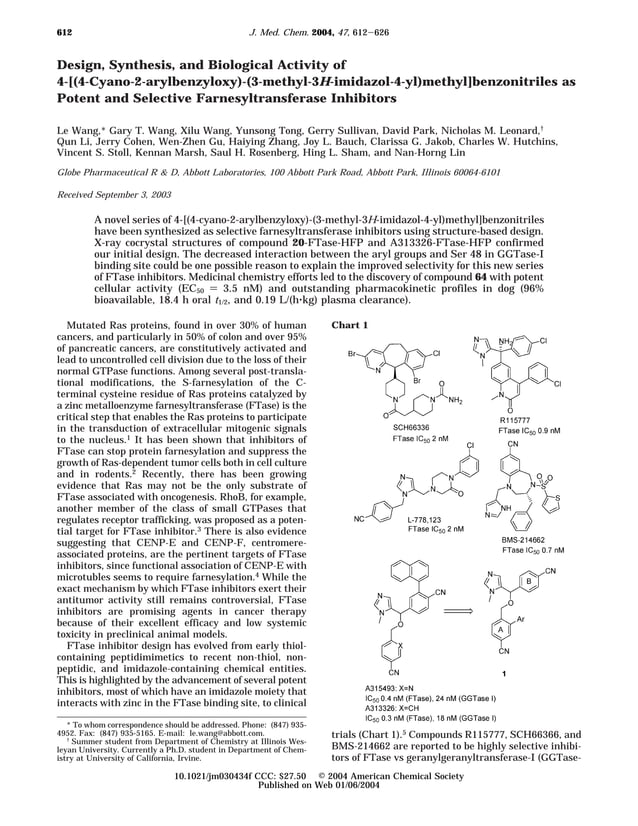 J med chem | PDF