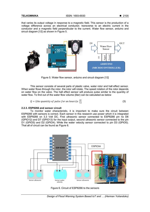 Design of Flood Warning System Based IoT and Water Characteristics | PDF