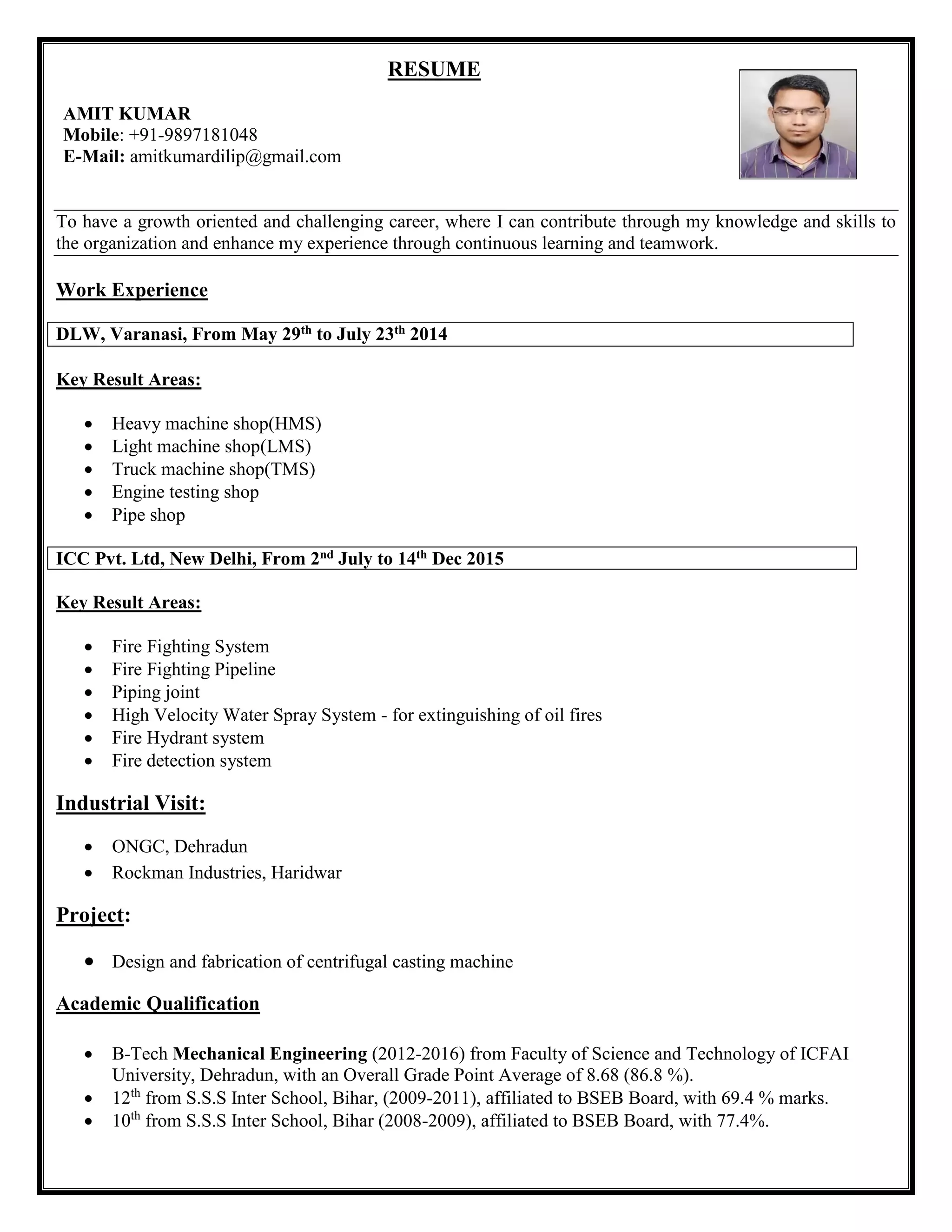 Amit_Resume | PDF