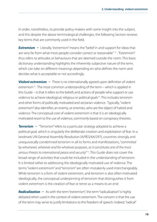 Preventing violent extremism through education Sustainable Development ...