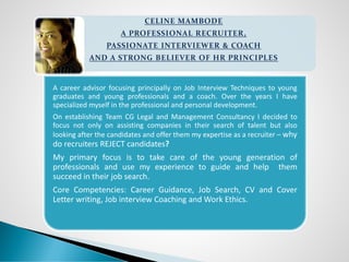 Interview Coaching Workshop | PDF