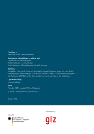 5Steps_DGCN_twentyfifty_ManagingHumanRightsImpacts | PDF