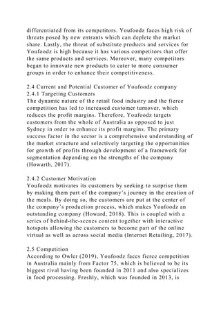 24790 Business Project Final Marketing PROJECT PROPOSALSTEPS .docx ...