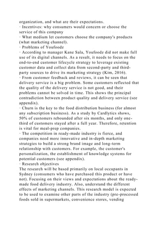 24790 Business Project Final Marketing PROJECT PROPOSALSTEPS .docx ...