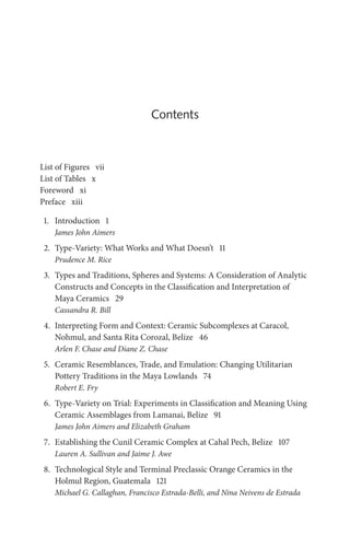 Ancient Maya Pottery Classification Analysis And Interpretation James ...