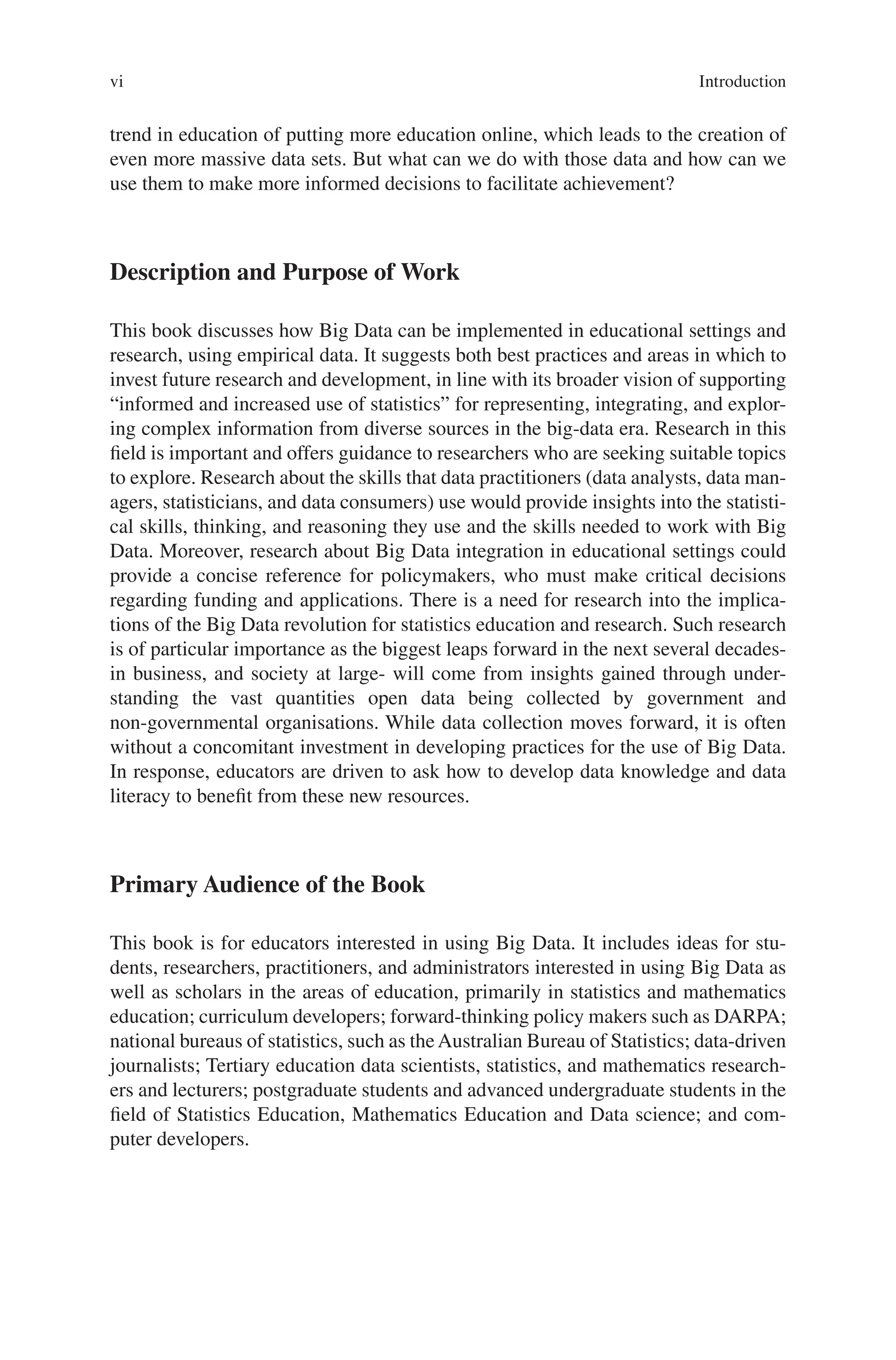 Big Data in Education: Pedagogy and Research Theodosia Prodromou | PDF