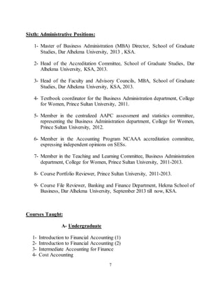 CV Dalia Adel- Accounting | DOCX | Professional School | Postgraduate Education