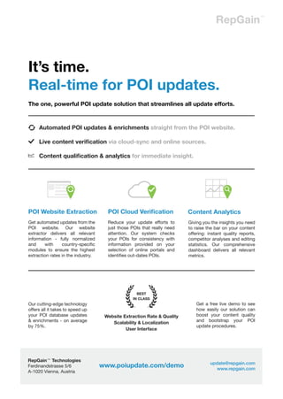 RepGain POI Update | PDF | Computer Software and Applications | Computing