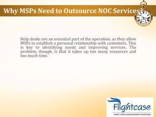 24/7 outsourced noc services | PPTX | Cloud Computing | Internet