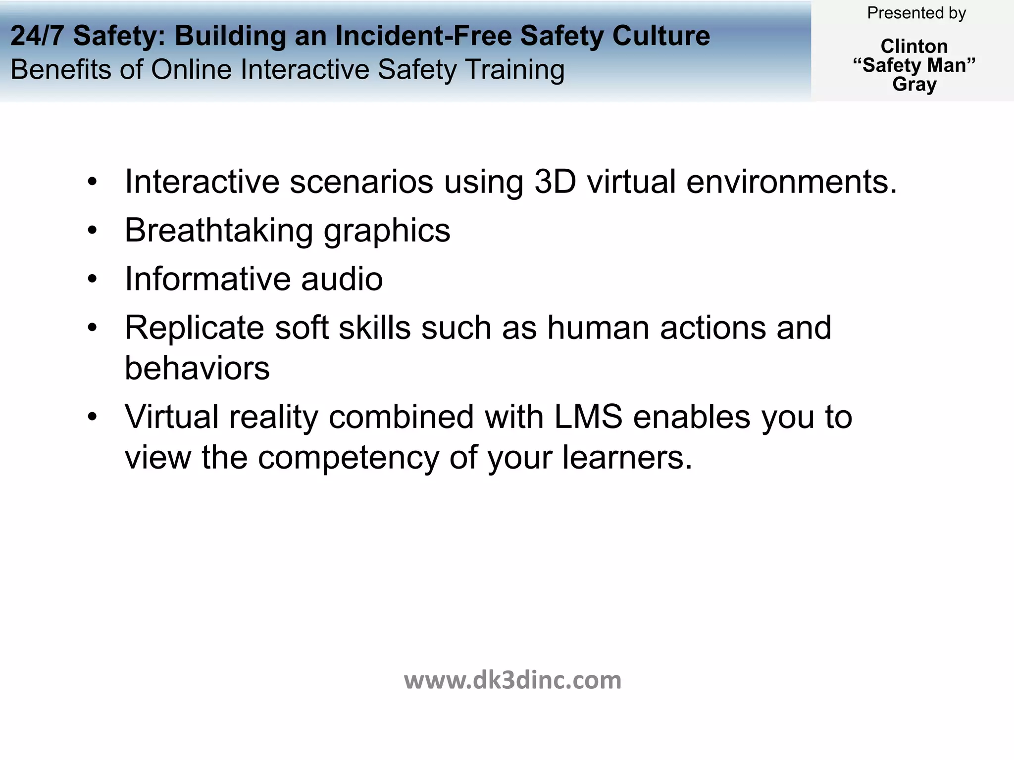 24/7 safety building an incident injury free safety culture | PPTX