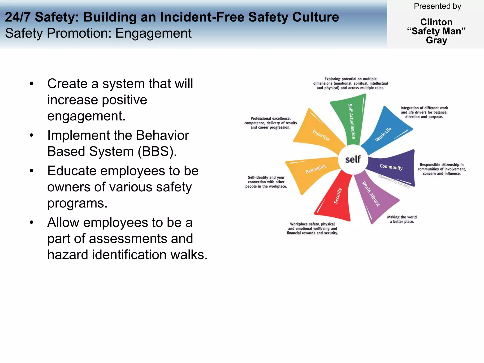 24/7 safety building an incident injury free safety culture | PPTX