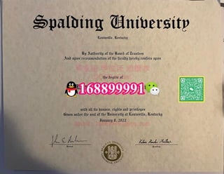 Spalding University degree offer diploma Transcript | PDF | Undergraduate Education | College ...