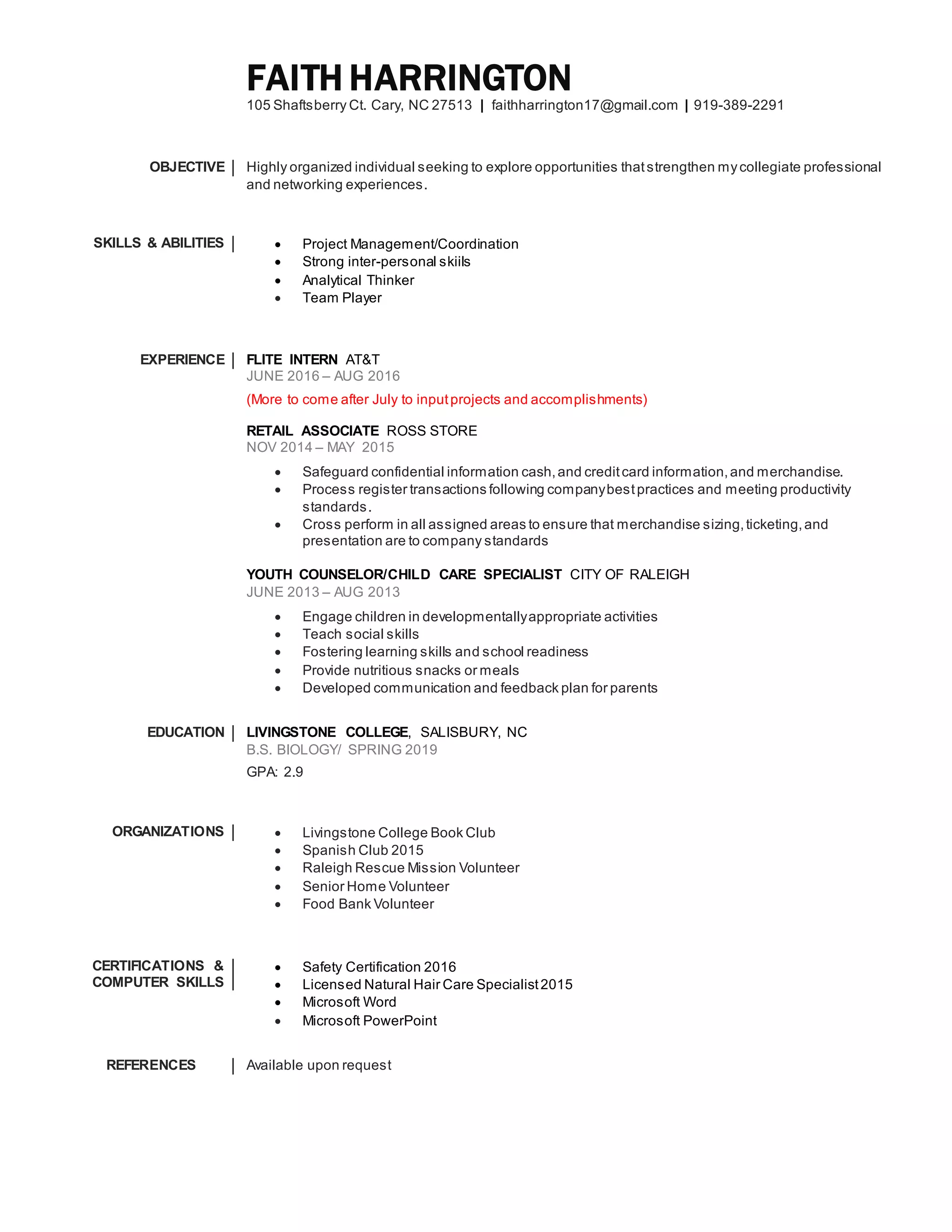 new resume | DOCX