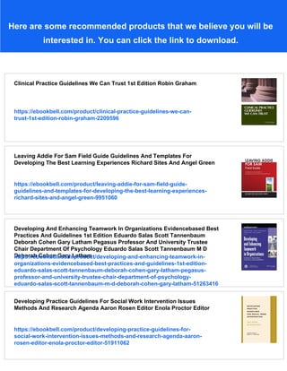 Developing Guidelines And Standards For Disaster Resilience Of The ...
