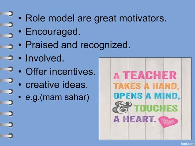 Teacher as role model | PPT