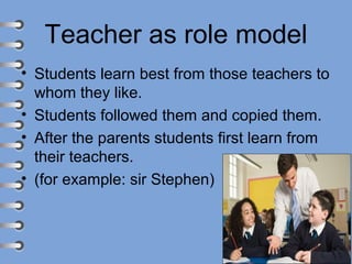 Teacher as role model | PPT