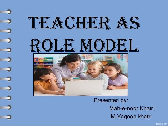Teacher as role model