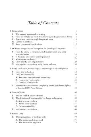 The Concept Of Unity In Public International Law Mario Prost | PDF