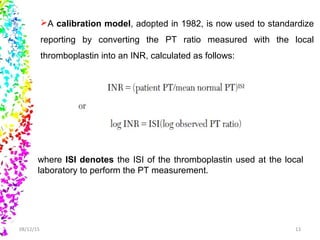 Managing Warfarin Therapy in Atrial Fibrilation) | PPT