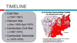 Cambodian Genocide Timeline