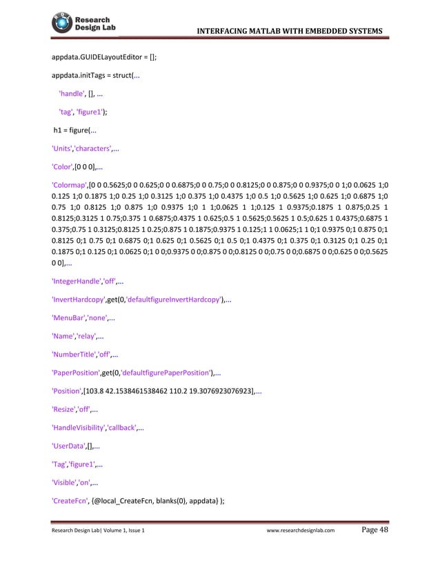 interfacing matlab with embedded systems | PDF
