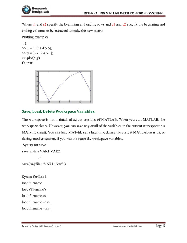 interfacing matlab with embedded systems | PDF | Programming Languages | Computing