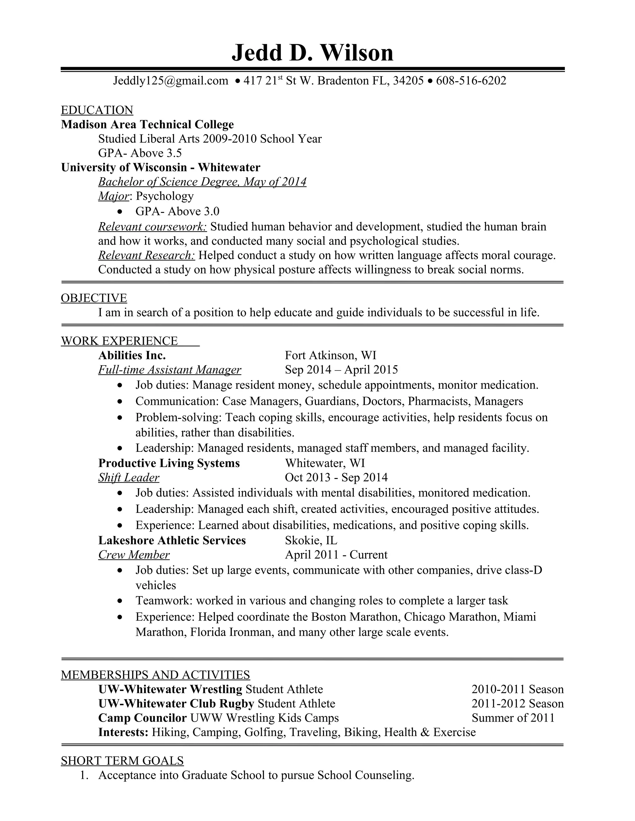 Jedd Wilson Resume-3 | DOC