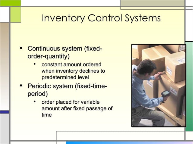 24867879 inventory-management-control-lecture-3 | PPT