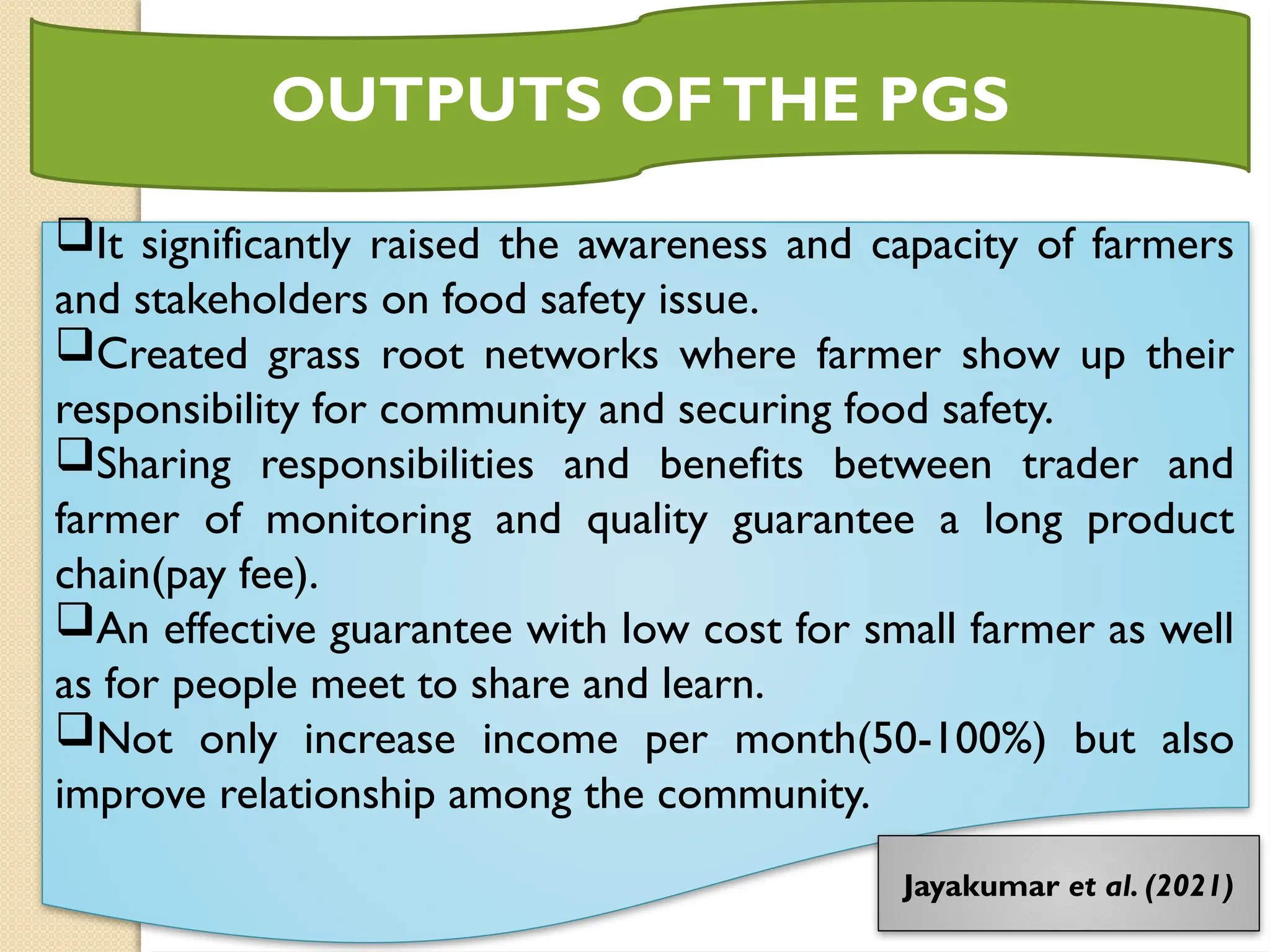 Organic certification, inspection, NPOP, PGS, ICS | PPTX