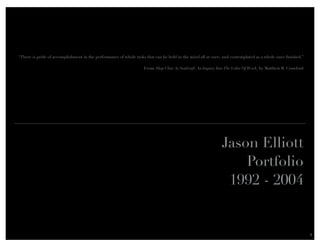 Jason Elliott Portfolio copy | PDF