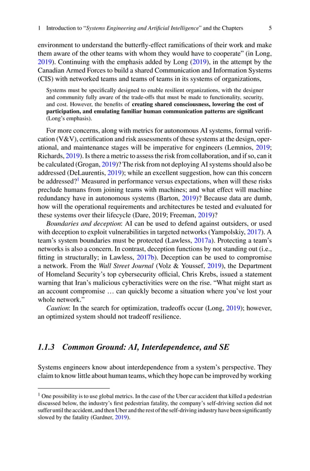 Systems Engineering and Artificial Intelligence | PDF