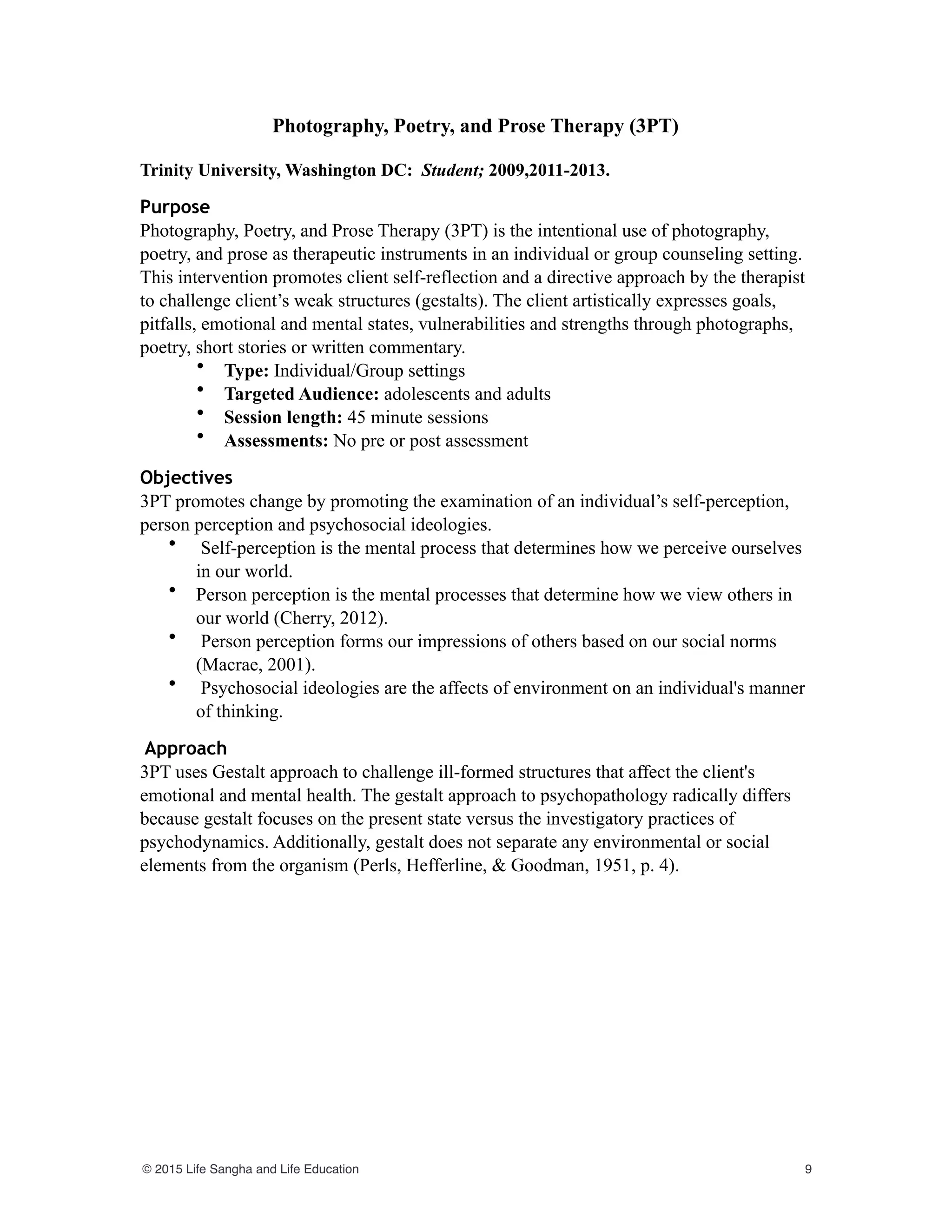 Counseling Portfolio | PDF