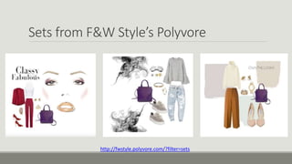 F&W Style Internship | PPTX