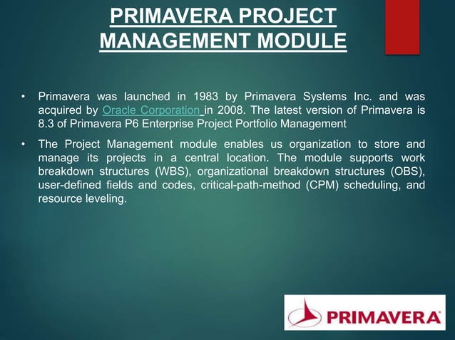 Primavera tutorial presentation .pptx