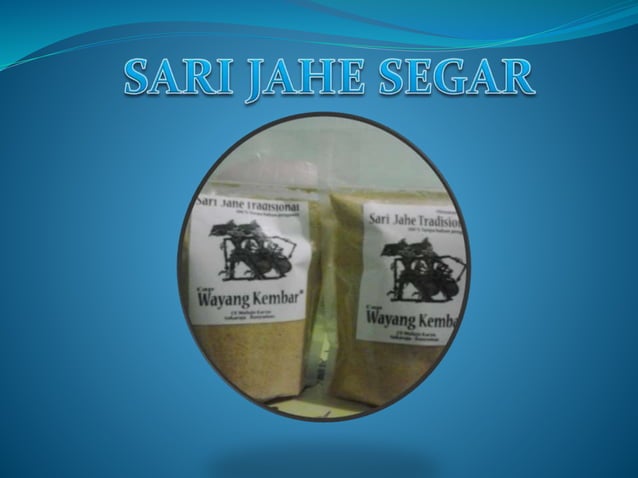 jahe segar | PPT