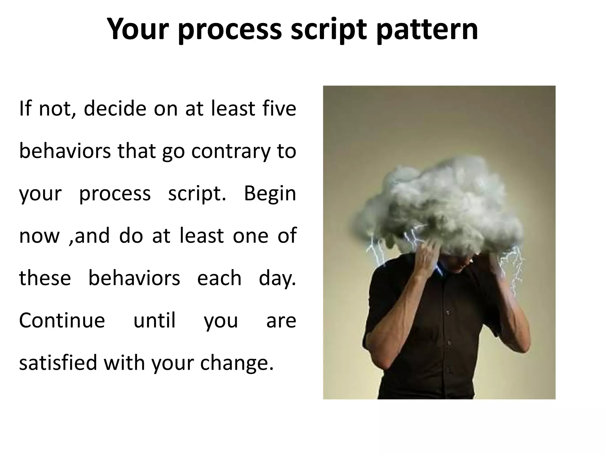 Your process script pattern - Transactional Analysis | PPTX