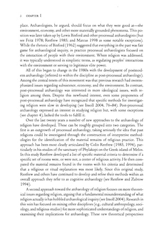 Archaeology Of Early Buddhism Lars Fogelin | PDF