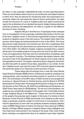 Adaptive Reuse In Architecture A Typological Index Liliane Wong | PDF