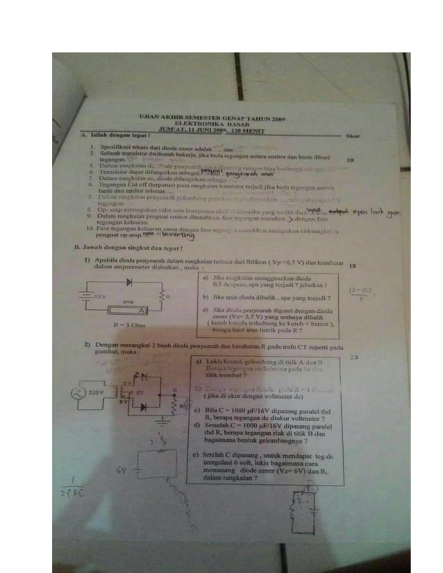 24929 elektronika dasar uas | PDF