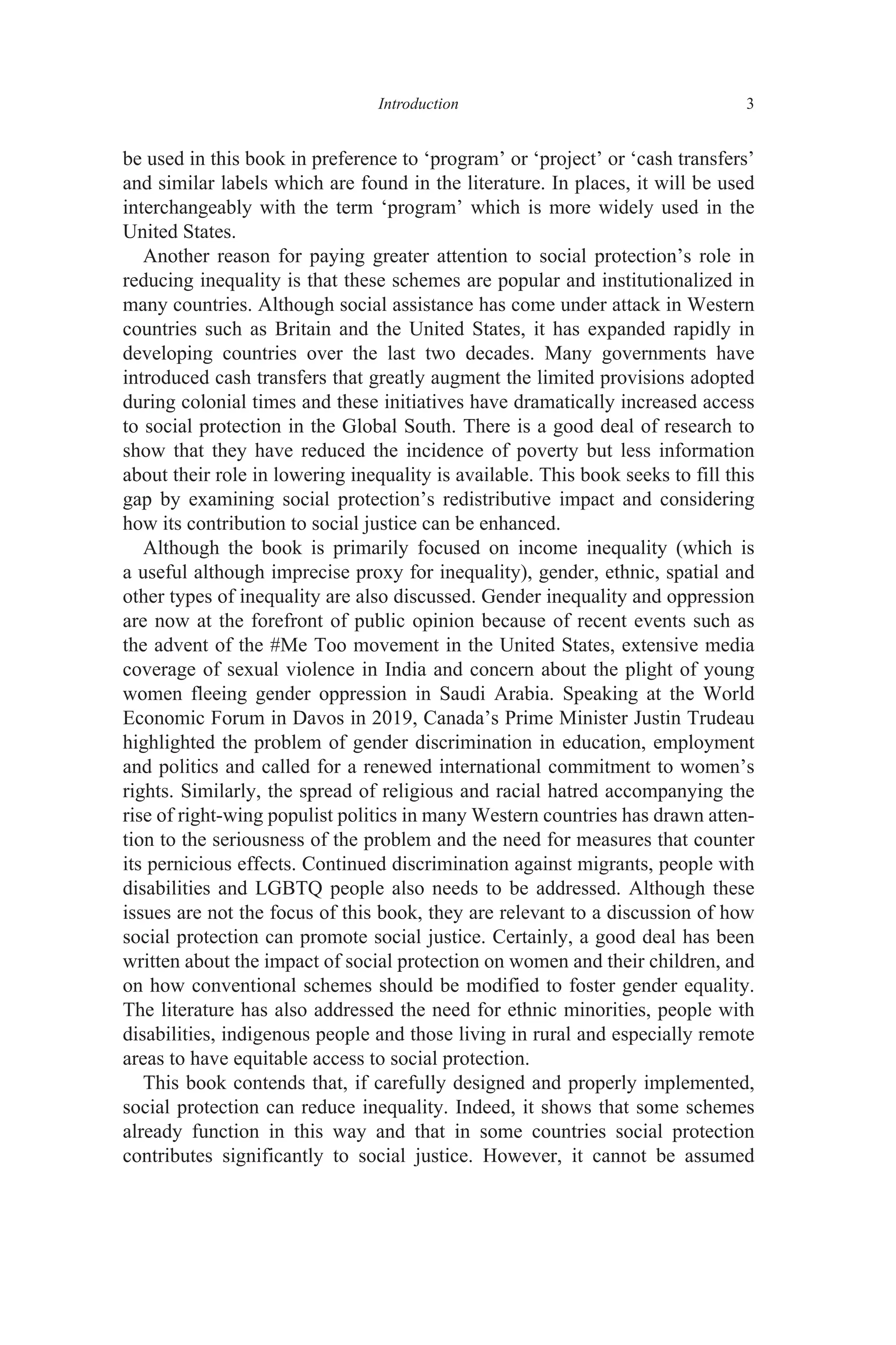 Inequality Social Protection And Social Justice James Midgley | PDF