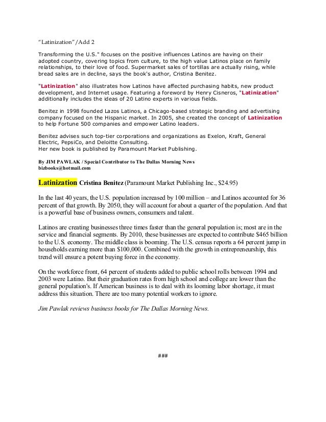 Latinization