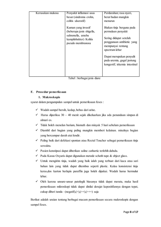 249456048 makalah-6-kimia-klinik-feses | DOCX