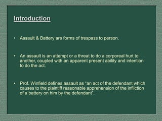 2495_Assault and Battery.ppt