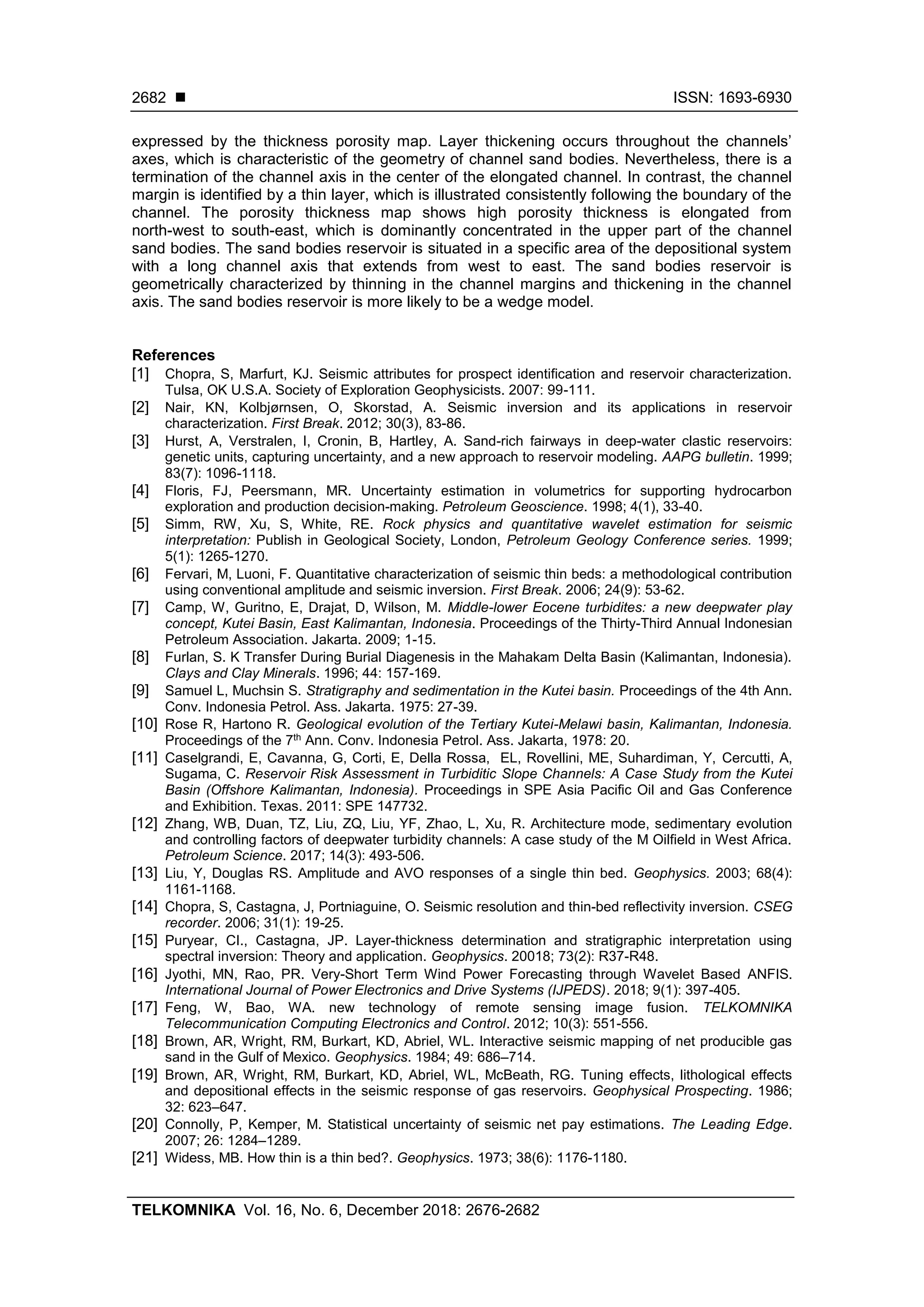 Statistical Tuning Chart for Mapping Porosity Thickness: a Case Study ...